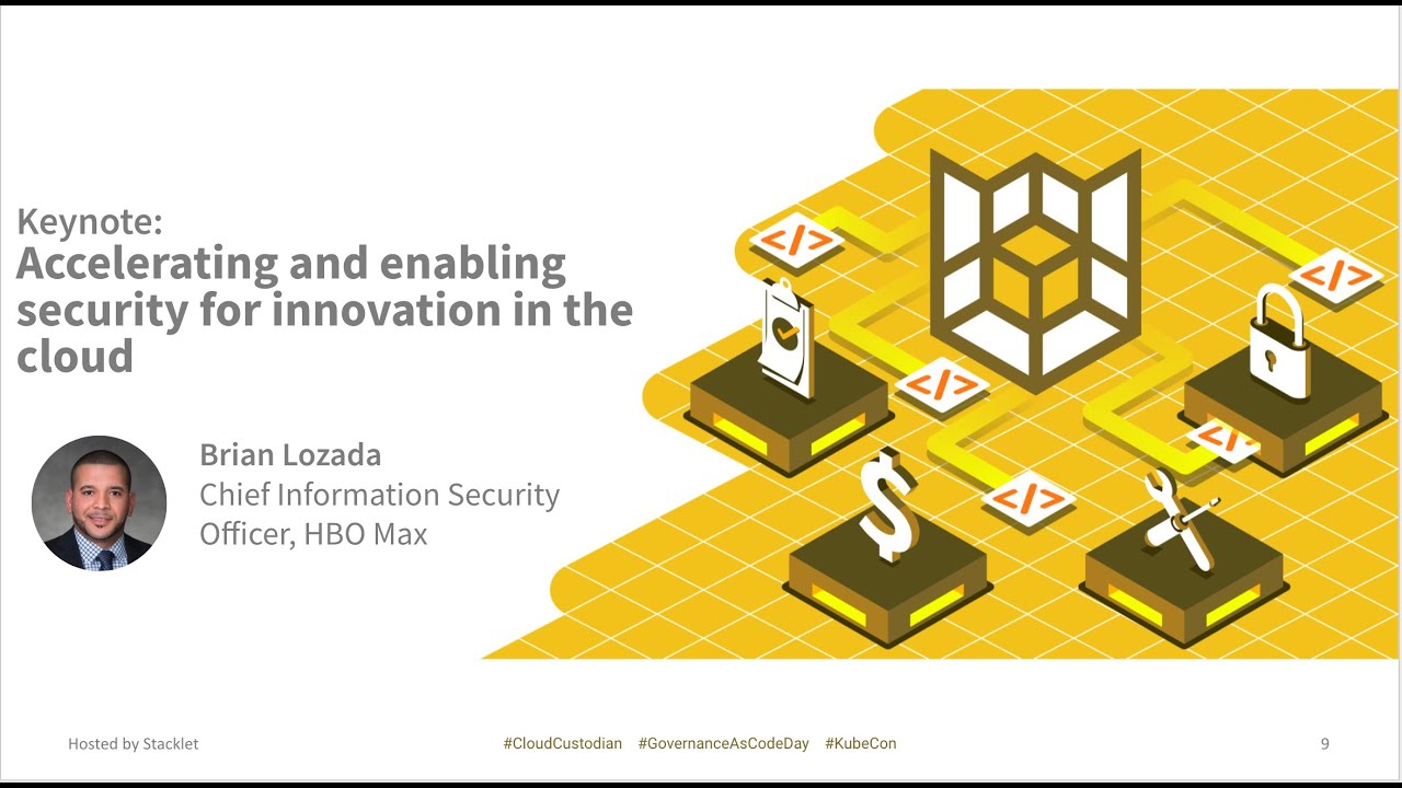 Keynote: Accelerating and enabling security for innovation in the cloud ...