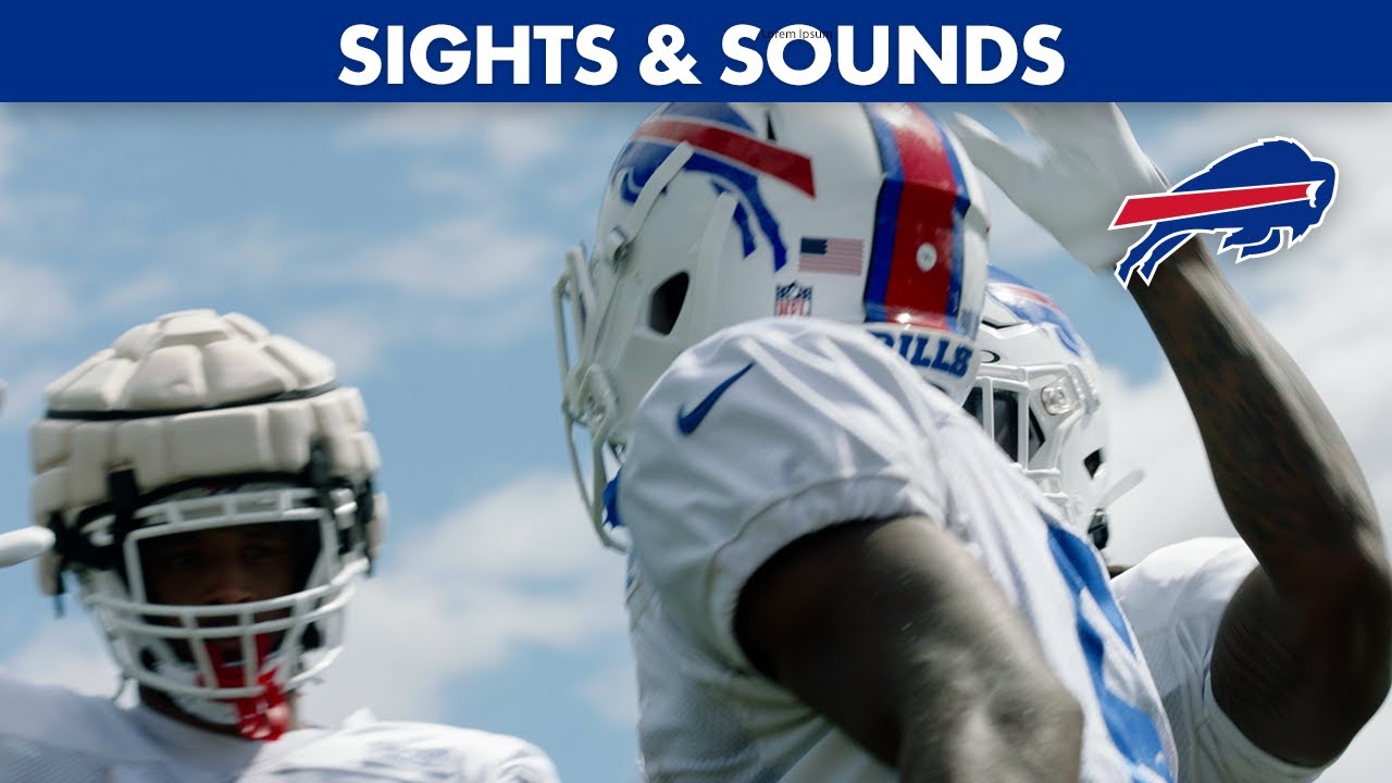 First Padded Practice of Buffalo Bills Training Camp! | Sights and ...