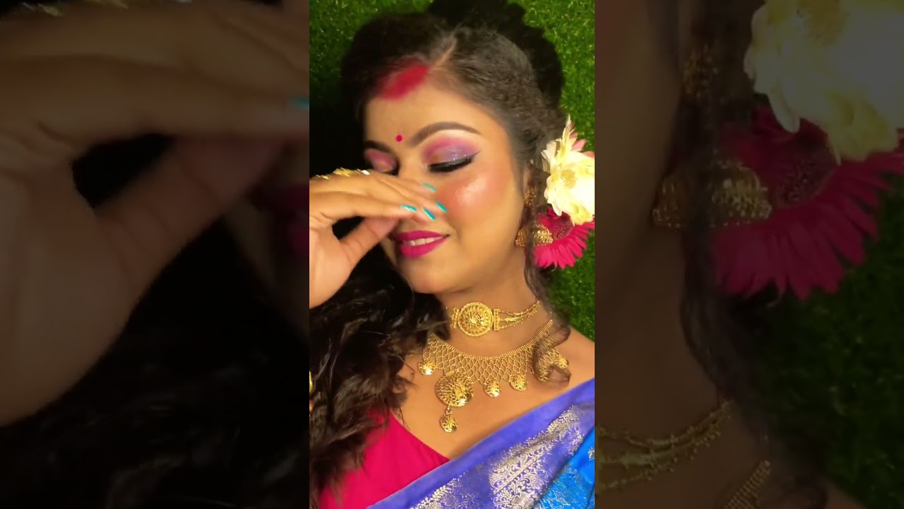 Reception makeup | student work | reception makeup look | reception ...