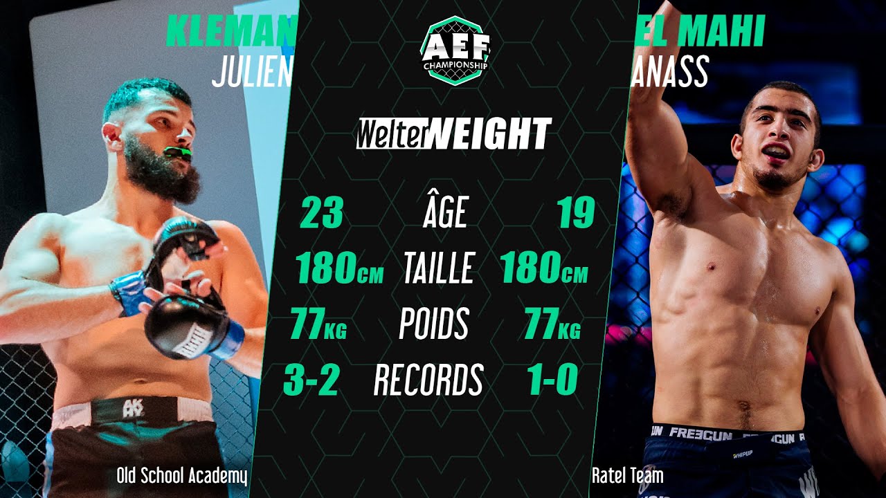 Julien KLEMAN vs Anas EL MAHI - AEF3 - MMA - YouTube