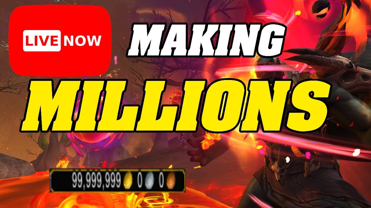[LIVE] WoW War Within Goldfarming! Let's Make MILLIONS! - YouTube