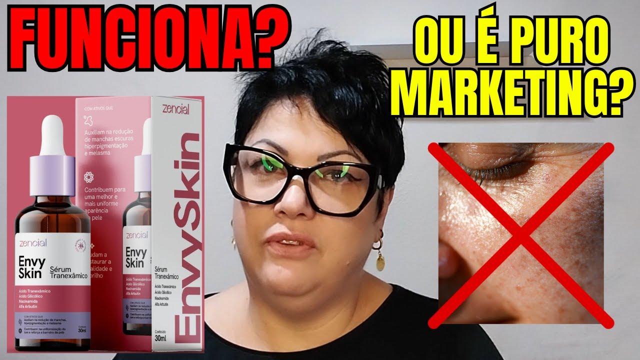 Envy Skin Serum Clareador Funciona? Envy Skin Tranexamico é Bom? Envy ...