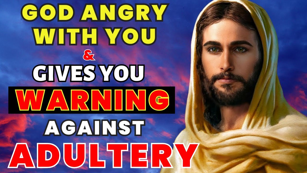 God's Warning Against Adultery | God Message for you Today | God's ...