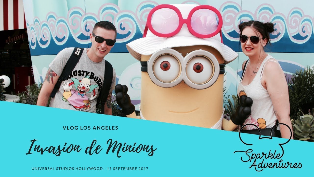 DAY 9 - INVASION DE MINIONS 🍌 - UNIVERSAL STUDIOS - YouTube