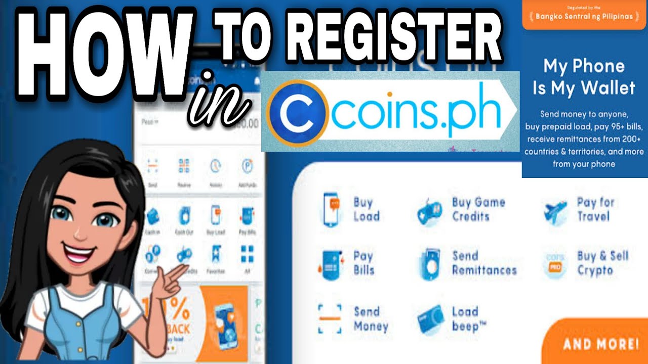 How To Register and Create Coins.Ph Account | Watch & Learn TV # ...