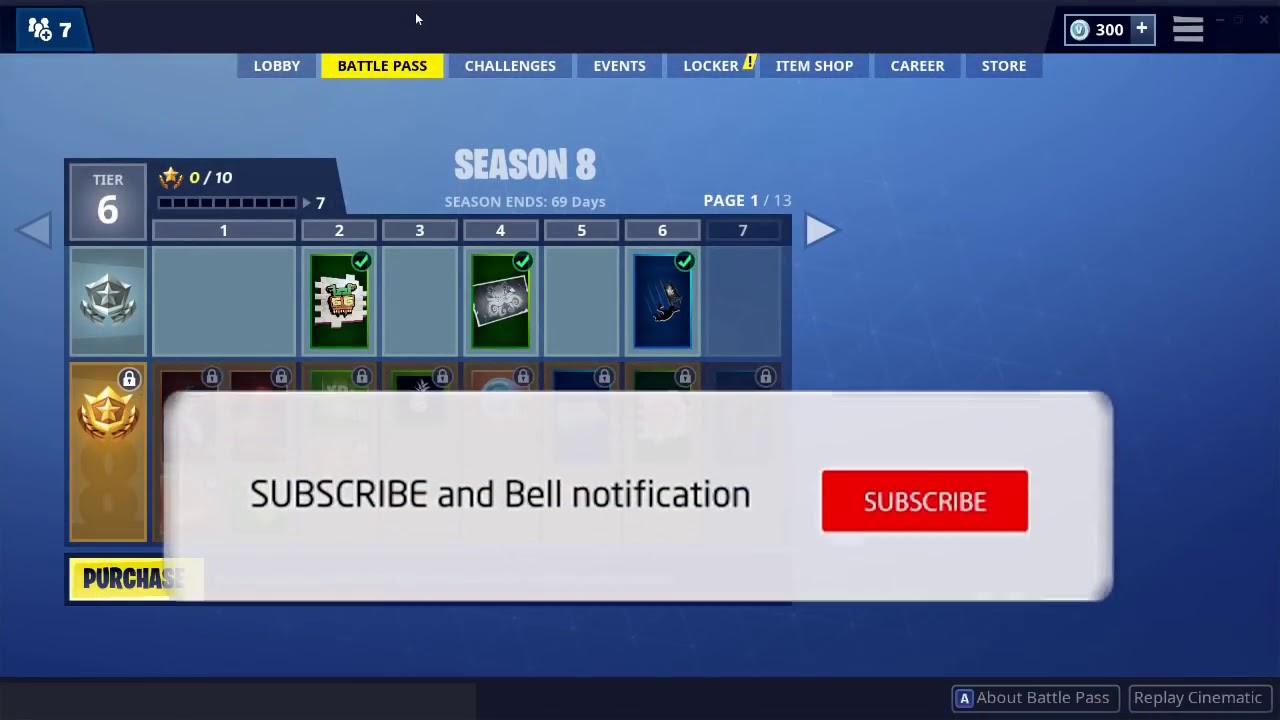 How to get the battle pass for free in fortnight season 8 - YouTube