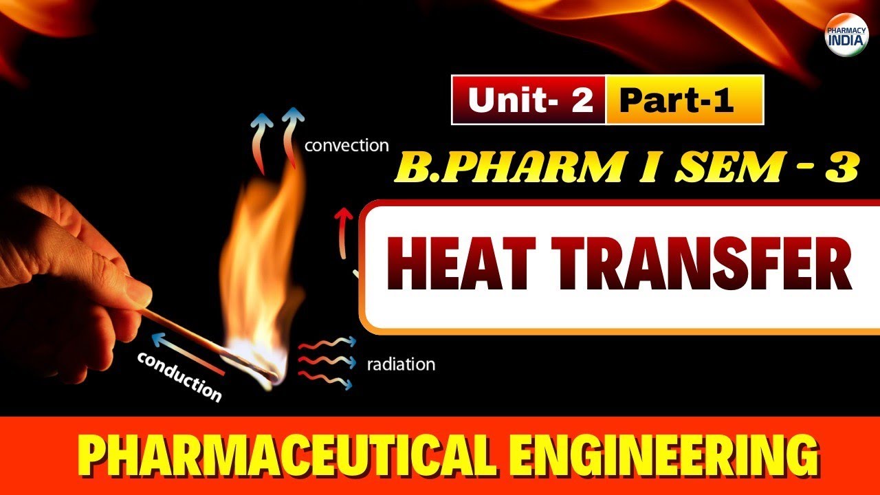 Heat Transfer | Pharmaceutical Engineering | Unit - 2 | Part - 1 | B ...