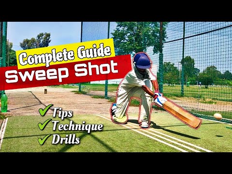 How to play sweep shot in cricket |Best drills for SWEEP SHOT| Part 2 ...