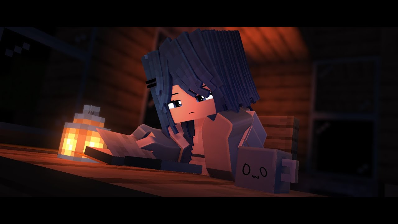 Reading book \\minecraft short animation\\ [mine imator] - YouTube
