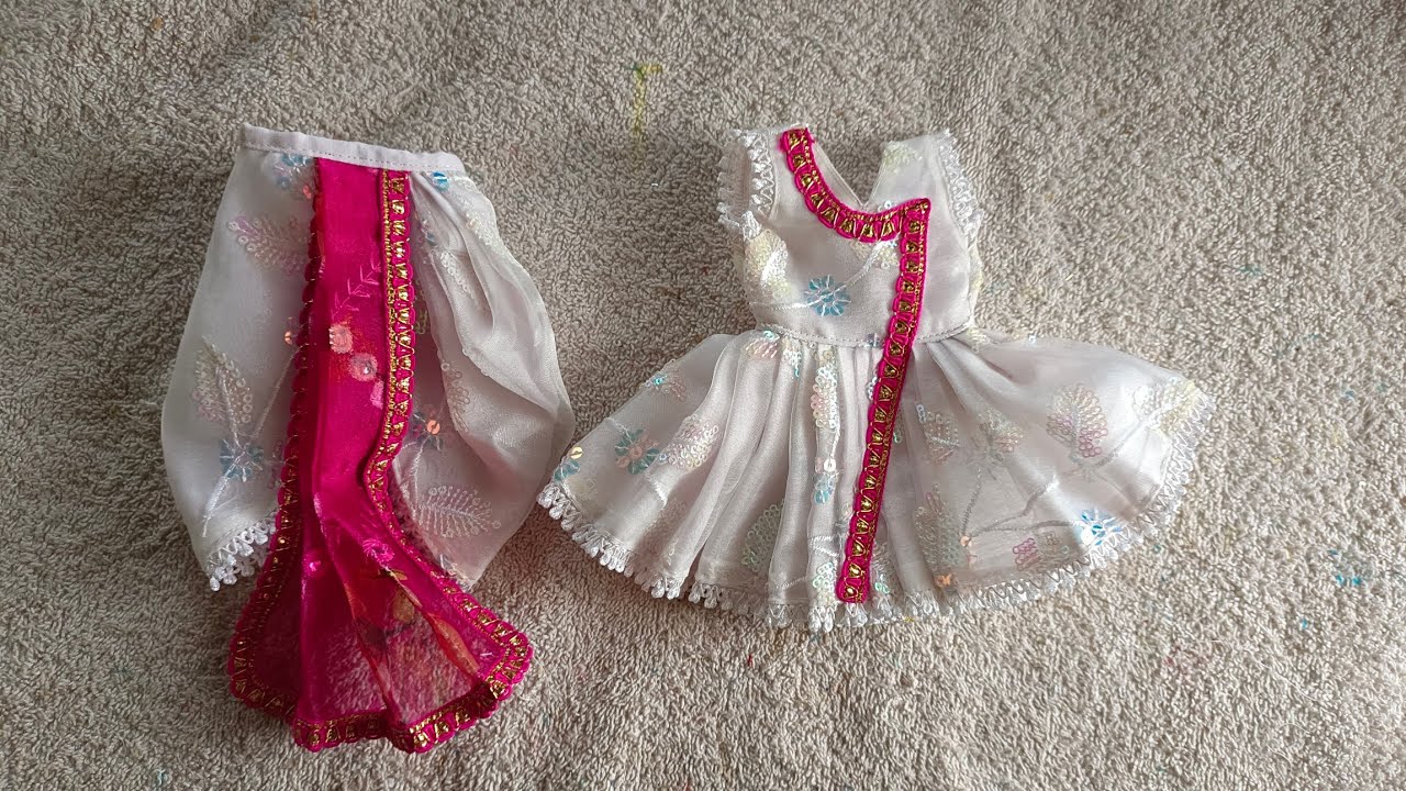 Holi Special Krishna Ji Poshak || yugal jodi dress || Radha Krishna ...