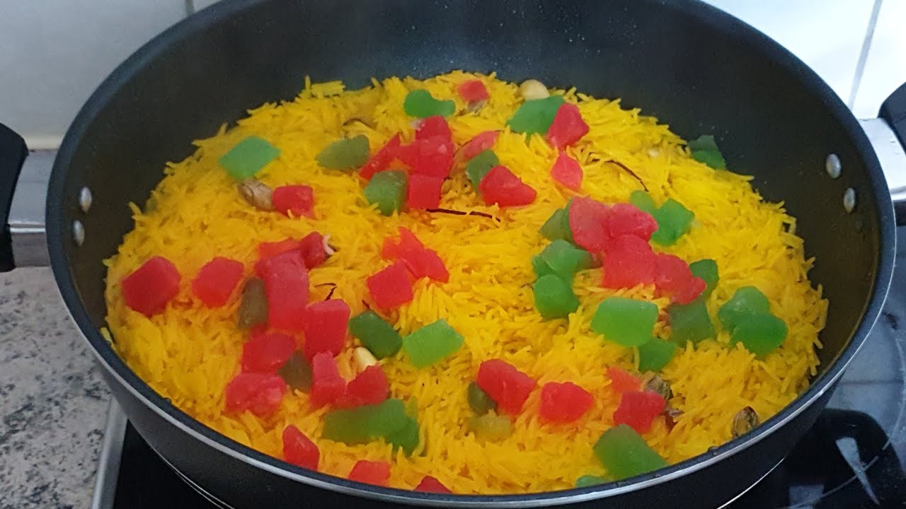 Riso Dolce Ricetta Pakistana e Indiana | Riso Giallo | Ricetta Facile e ...