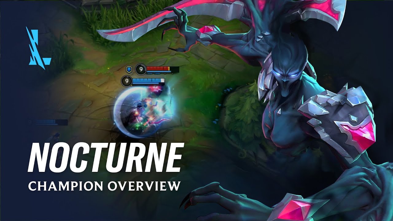Nocturne Champion Overview | Gameplay - League of Legends: Wild Rift ...