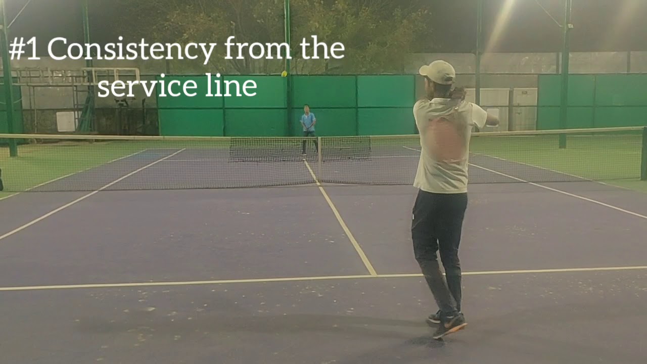 Tennis Rally - Various drills - YouTube
