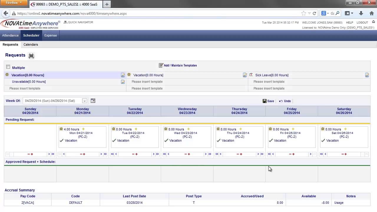 Requesting time off - YouTube