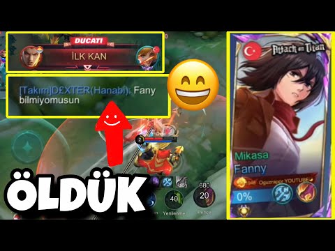 ÖLDÜK HEMEN LAF ETTİ !😱 Fanny Mobile Legends Fanny Nasıl Oynanır Öğretici Gameplay