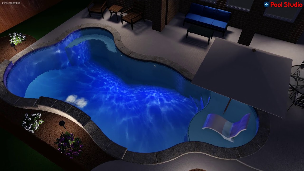 Marion Residence- Cedar Park Pool Builder | Denali Pools - YouTube