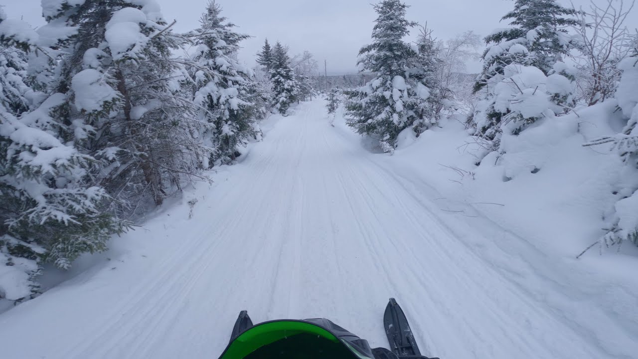 ZR6000R Maine Snowmobiling Stratton/Rangeley 1/27/24 - YouTube