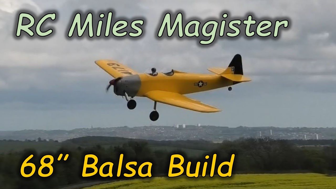 Miles Magister - 68" Wingspan & 52 4-Stroke engine - Dave Platt Design ...