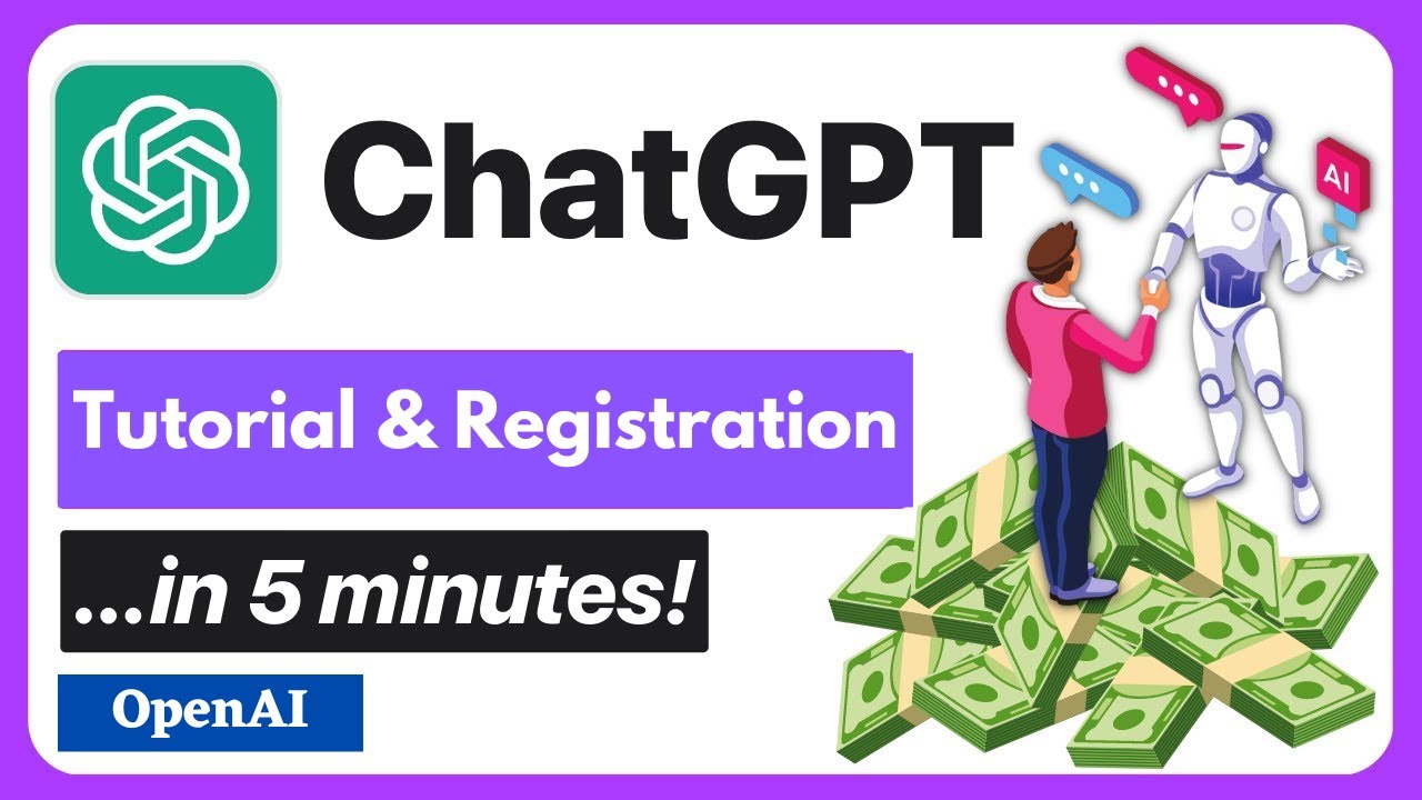 How to Register on ChatGPT - Tutorial for Beginners (ChatGPT Login ...