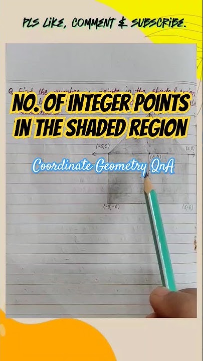 Find the number of integer coordinates in the figure. # ...