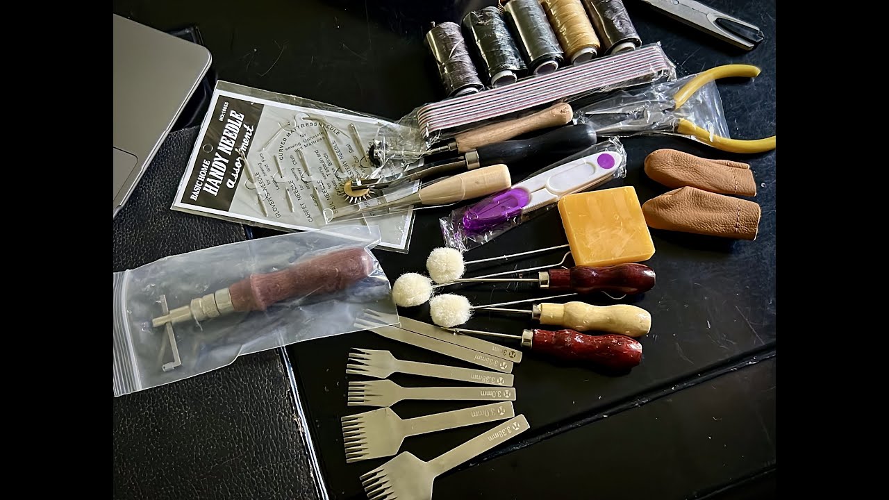 Leather goods making tools. লেদার গুডস বানানোর যন্ত্রপাতি। - YouTube