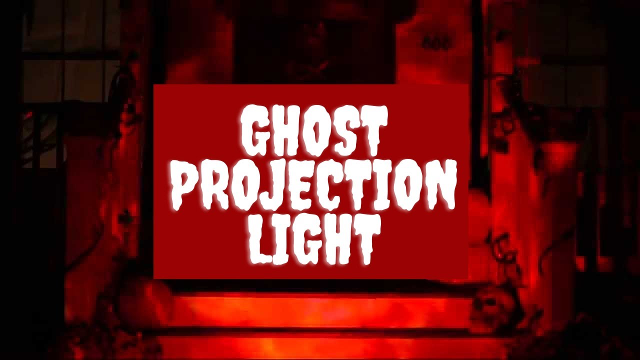 Ghost Projection Light | SPIRIT HALLOWEEN 👻 - YouTube