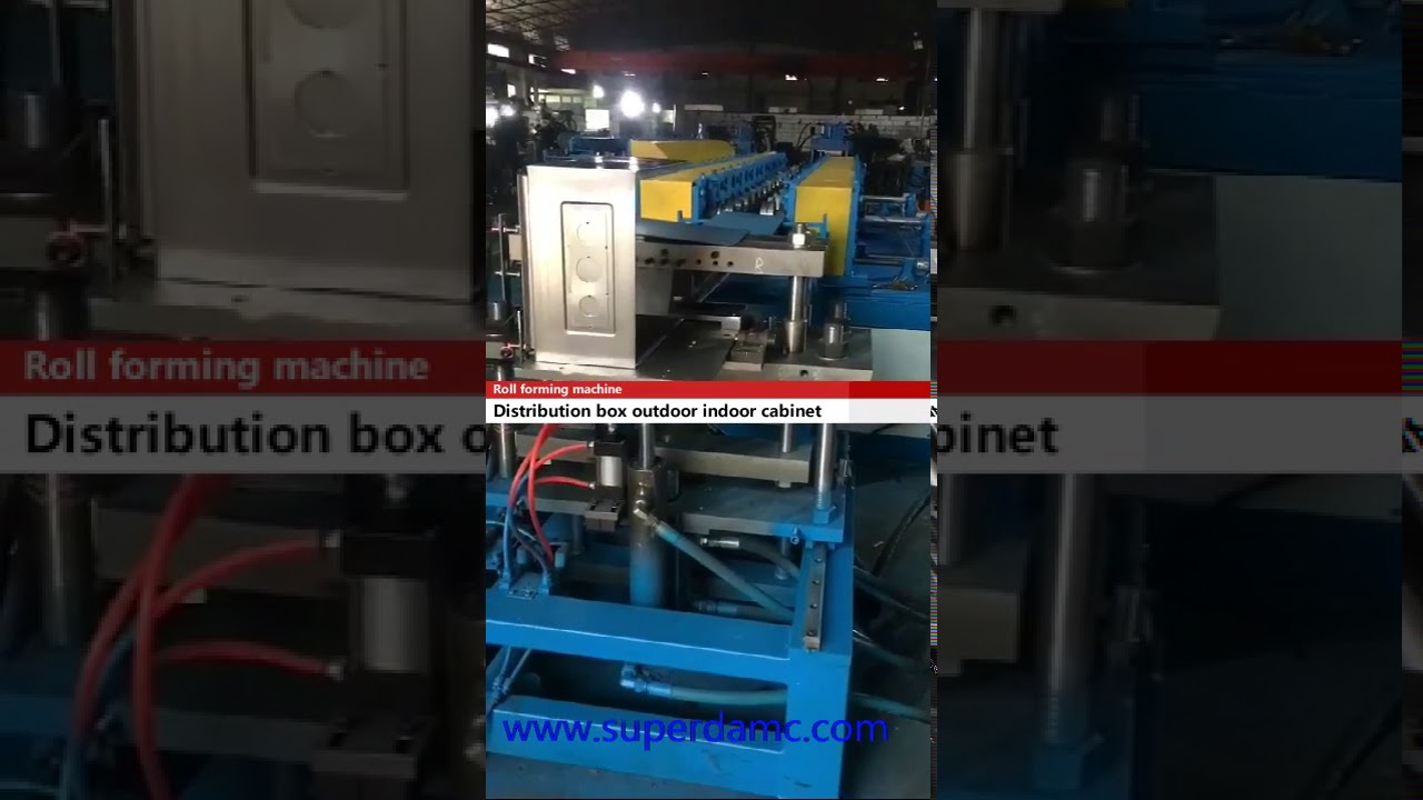 Distribution box production line - YouTube