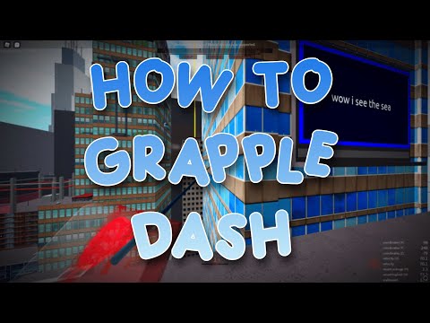 How to grapple dash (Roblox Parkour) - YouTube