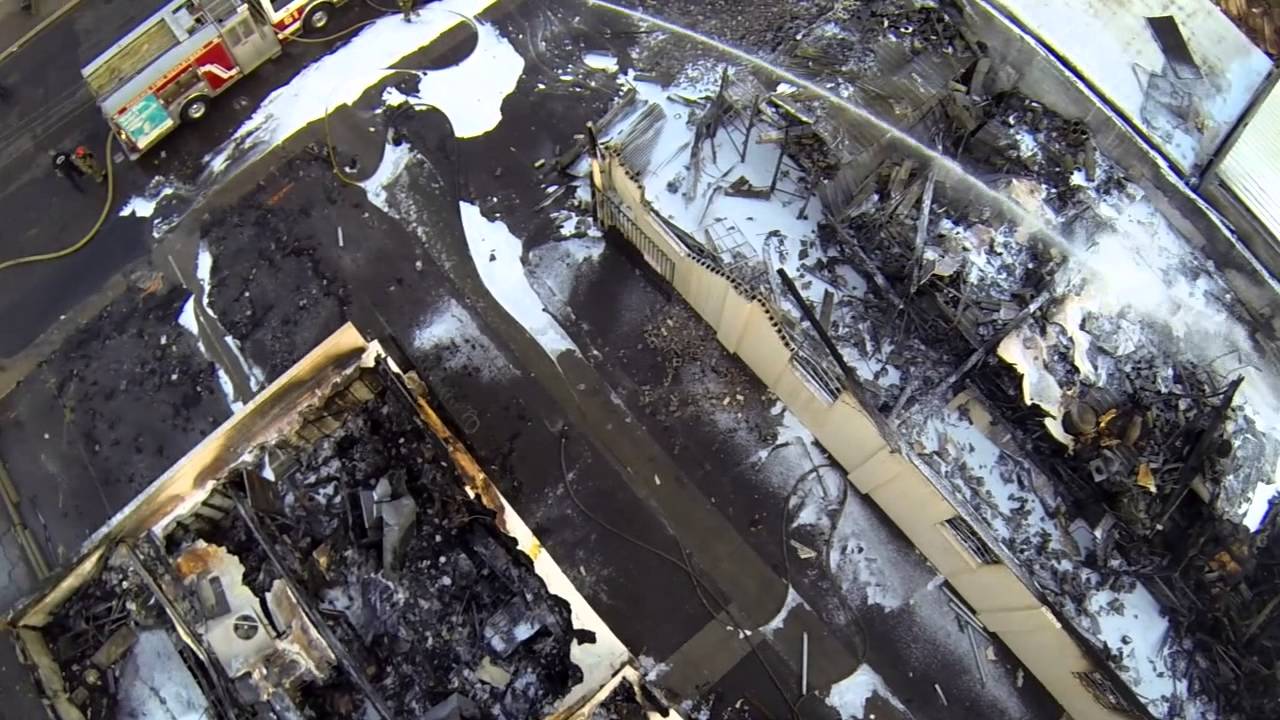 Aerial Footage of Phoenix Welding Plant Explosion - YouTube