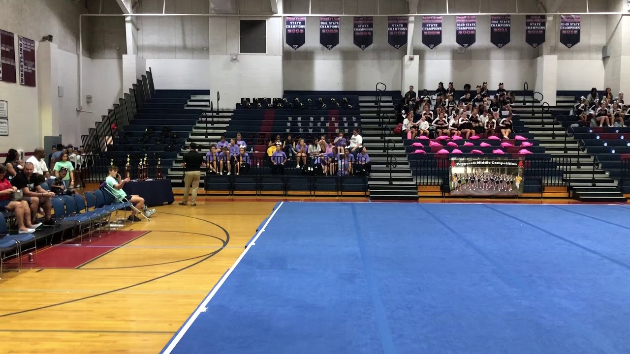 Armuchee Middle Cheer!!! - YouTube