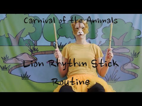 Carnival of the Animals Movement Activity | Lion Steady Beat Rhythm ...