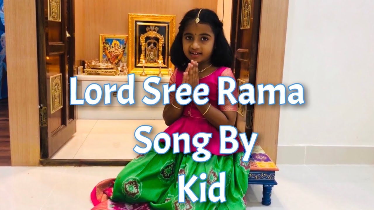 Sri Rama Navami Special new song by kid - YouTube