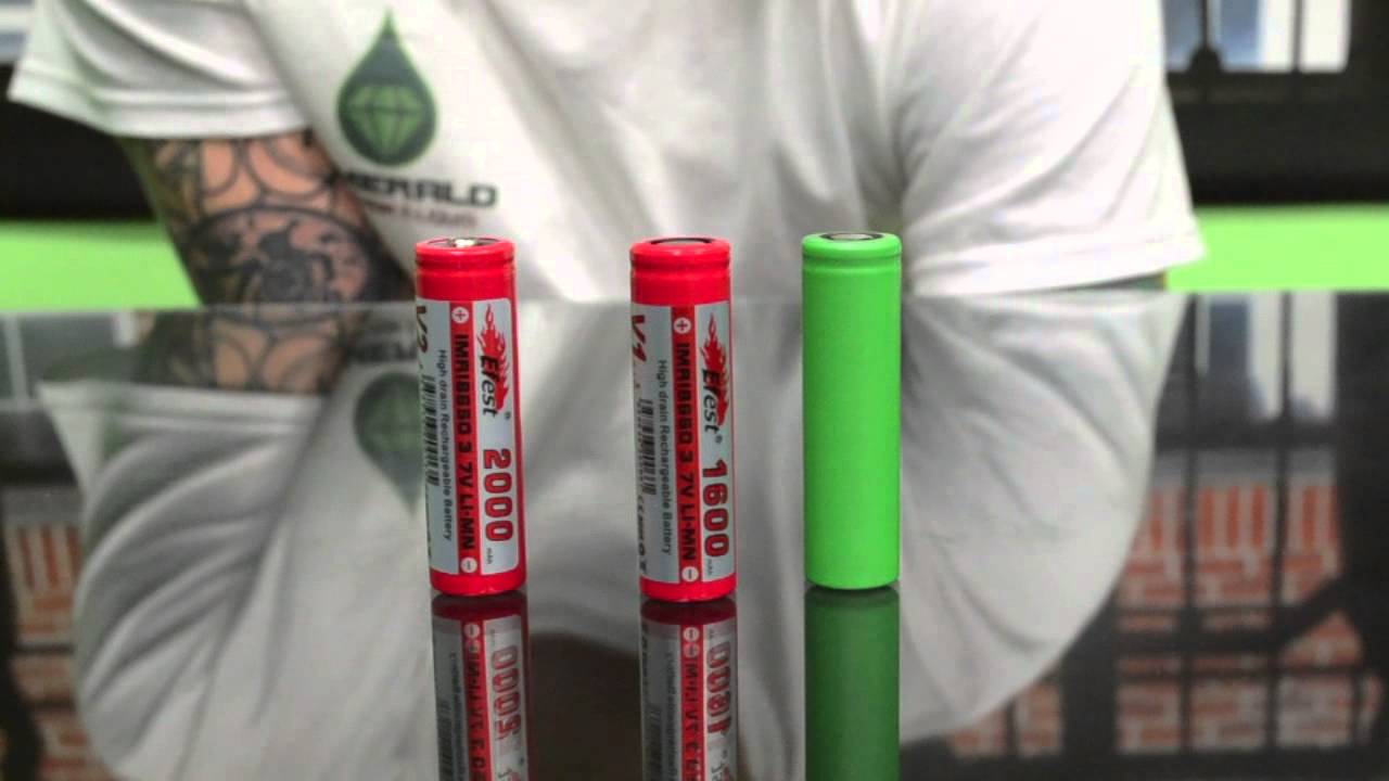 Information About E-Cigarette Batteries - YouTube