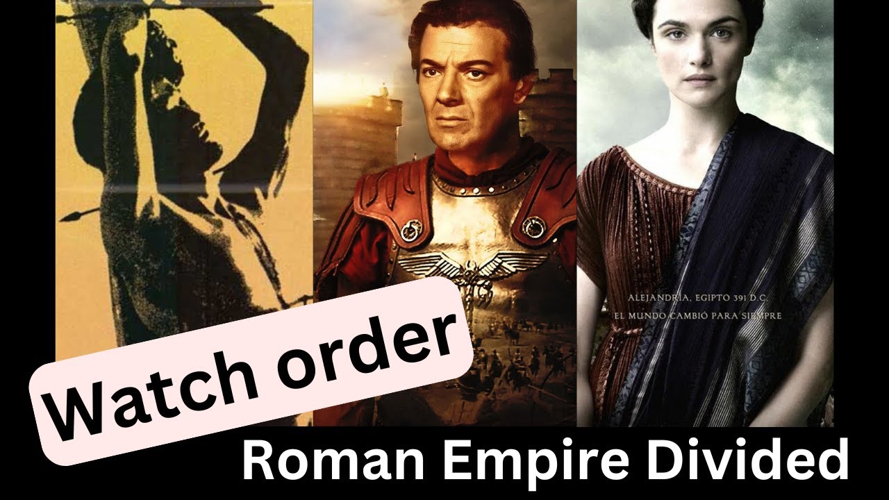 Roman Empire Divided: TV and Movie Marathon Watch Order - YouTube