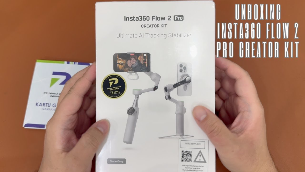 Unboxing Insta360 Flow 2 Pro Creator Kit Edition - YouTube