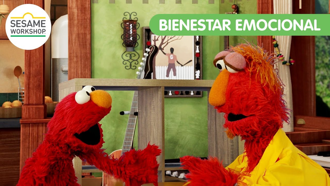 Elmo maneja sus nuevas emociones con Yo observo, yo siento, yo puedo ...