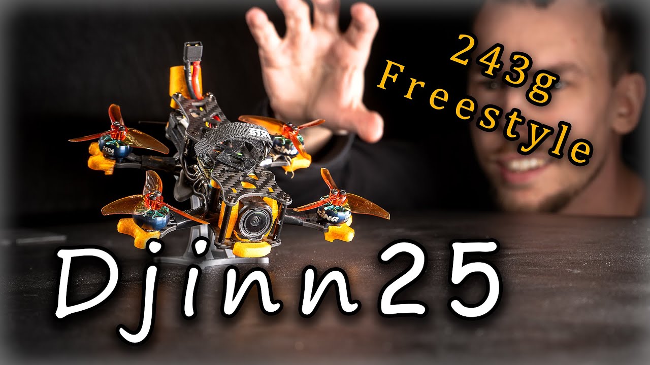 Djinn F25 - AMAZING Freestyle drone under 250g - YouTube