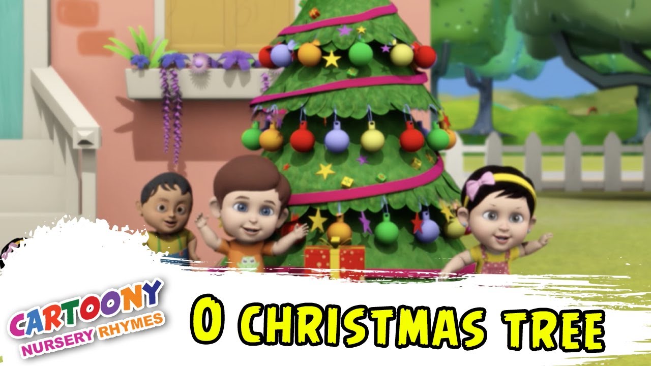 O Christmas Tree | | Animated Nursery Rhymes For Children Song ...
