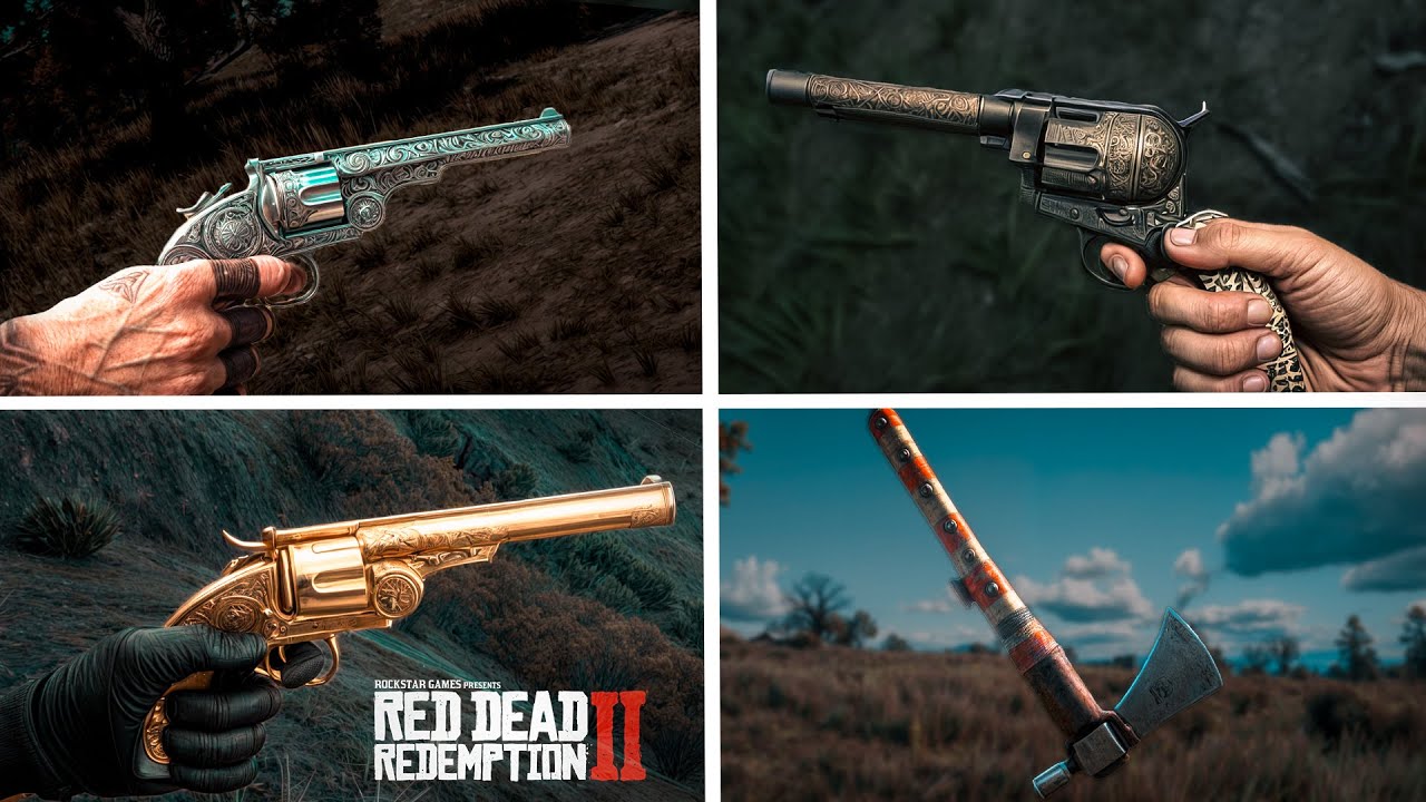 Red Dead 2:Hidden Weapon Location(free weapons) - YouTube