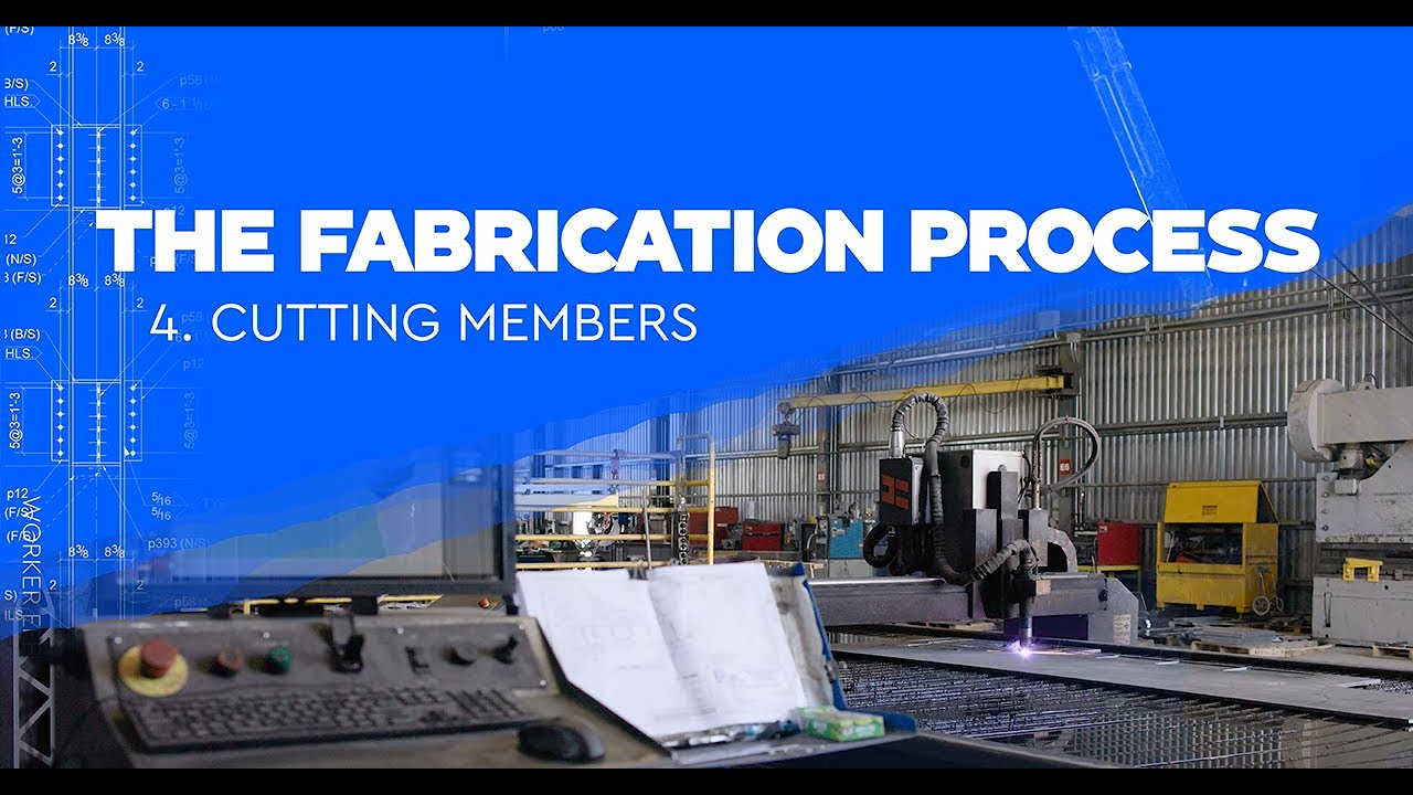 Cutting Steel - The Steel Fabrication Process - YouTube