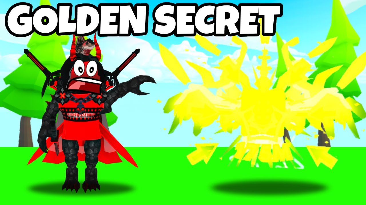 I GOT THE NEW 175M GOLDEN SECRET... BY DOING THIS! In Roblox Clicker ...