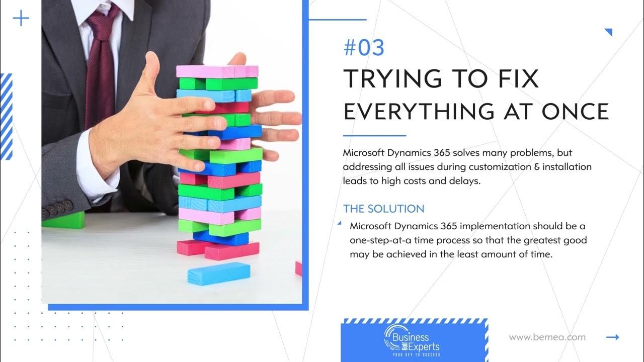 Six Mistakes to Avoid While Implementing Microsoft Dynamics 365 - YouTube
