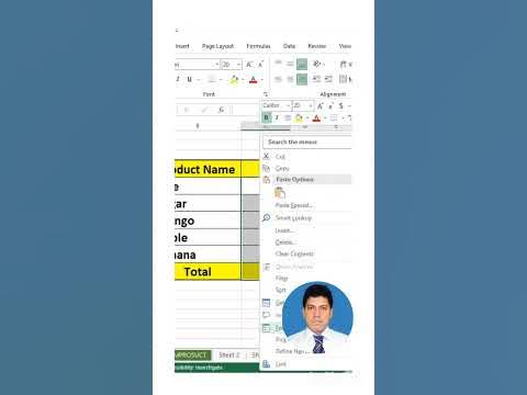 🔥How to Sum With Text in Excel |🔥How Sum/Add Number Containing Text in Excel Bangla ||#short #yt ...