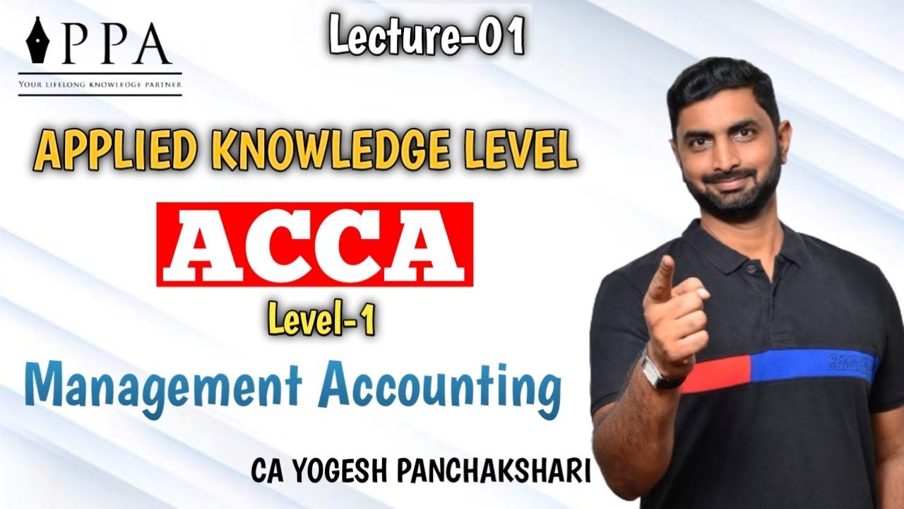 ACCA: Applied Knowledge Level: MA :Extra Practice Session CA Yogesh Panchakshari - YouTube