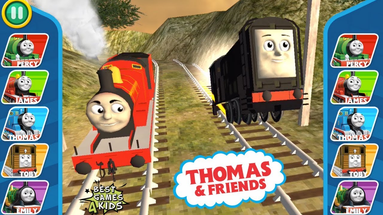 Thomas & Friends: Go Go Thomas! – Speed Challenge | JAMES Vs DIESEL! By ...