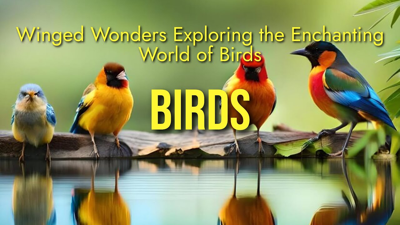 Winged Wonders Exploring the Enchanting World of Birds ♠ Birds | 4K ...