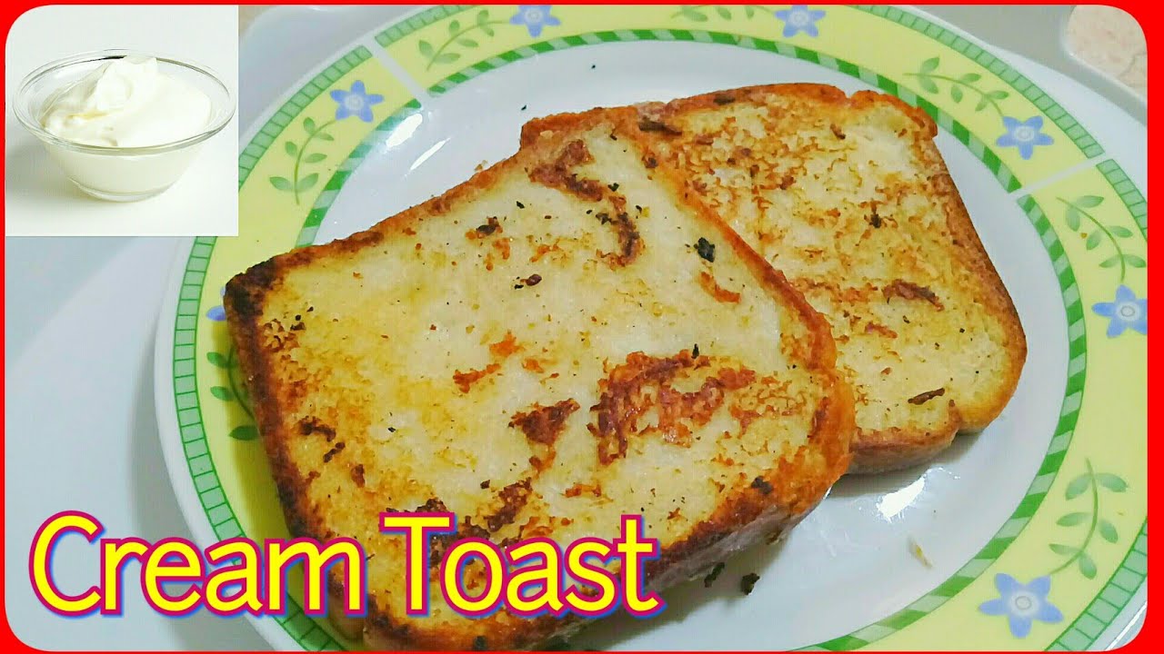 Cream Toast || Quick and easy Snack || How to make Cream toast|| Cream ...