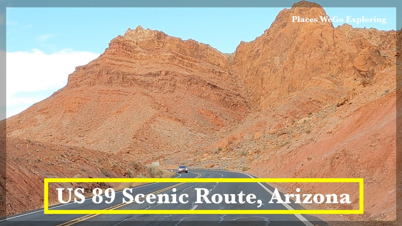 🇺🇸USA🇺🇸 || USA Road Trips || Red Rock scenic landscape drive on U.S ...