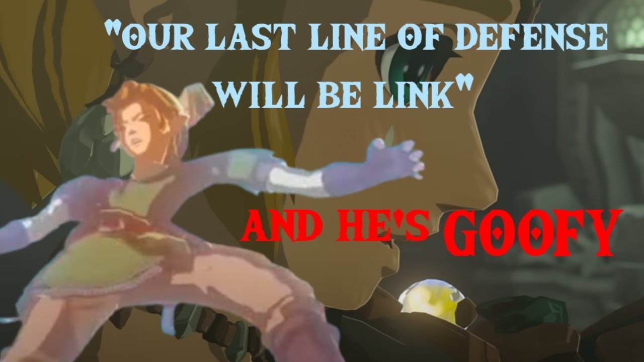 Our last line of defense will be Link - and he's GOOFING OFF - YouTube
