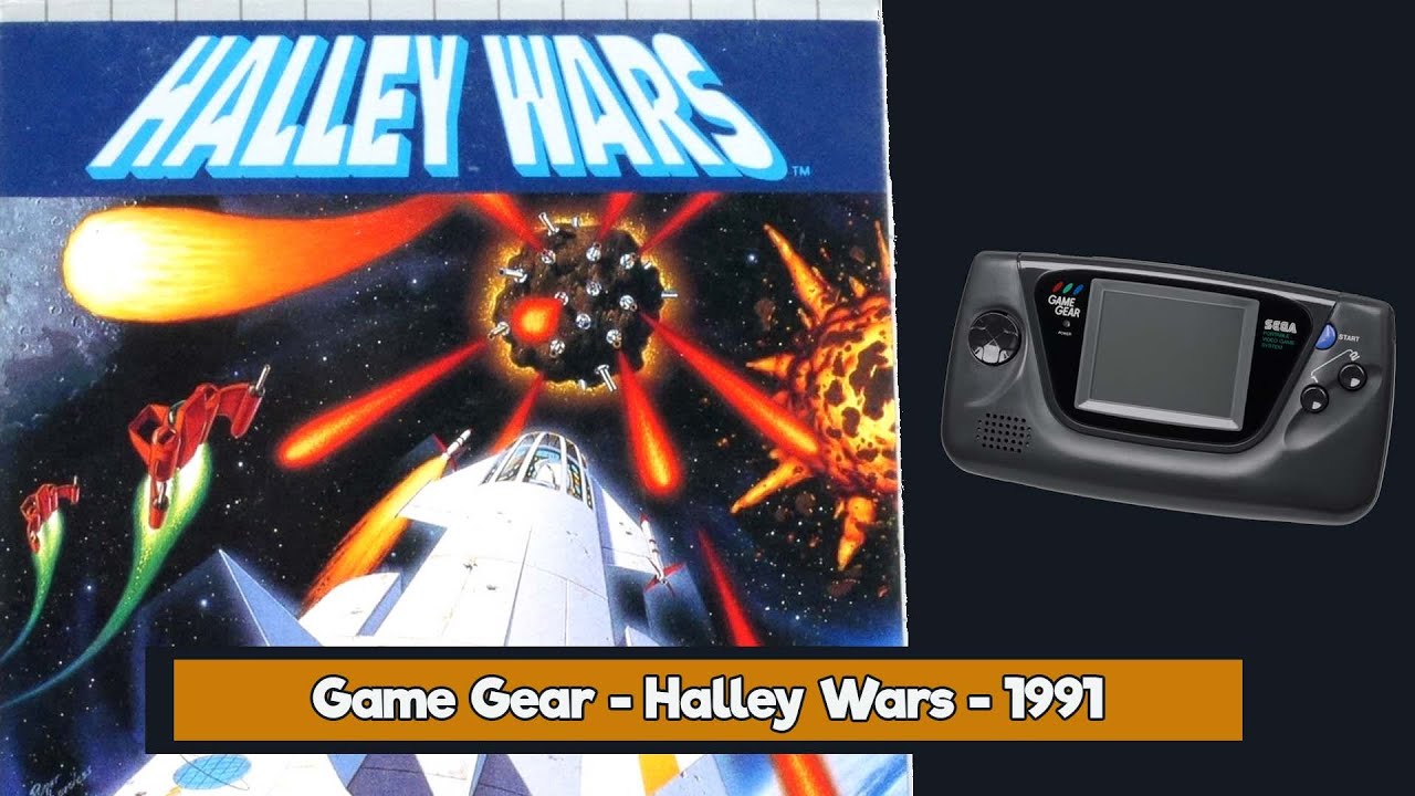 Sega Game Gear - Halley Wars - 1991 - RETRO GAMING - Jugando LIVE (1 ...